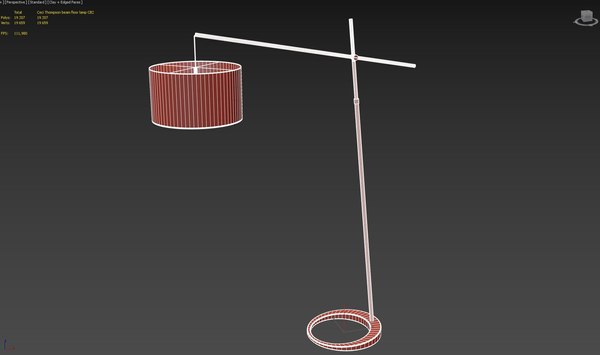 3D ceci thompson beam floor lamp - TurboSquid 1578523