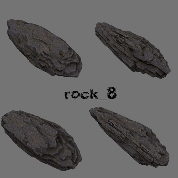 rock 3d model