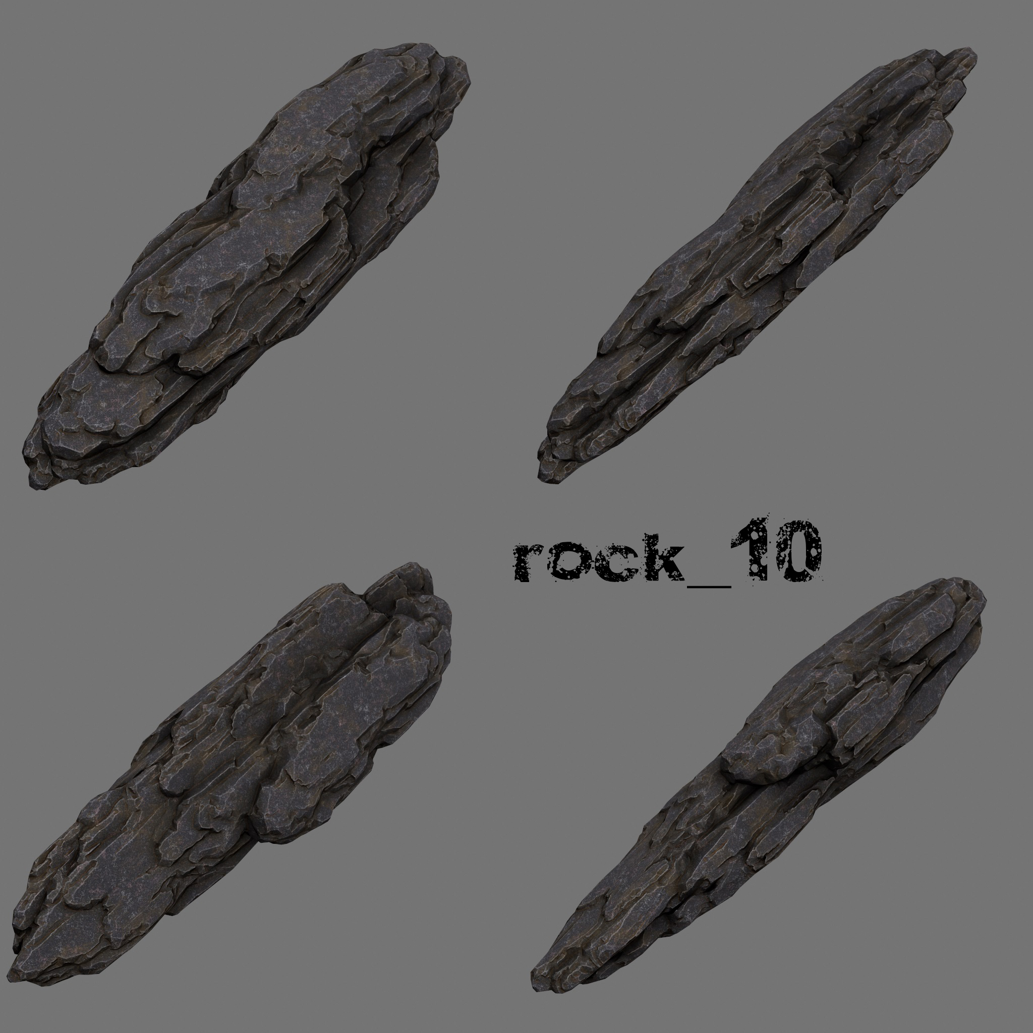 rock 3d model