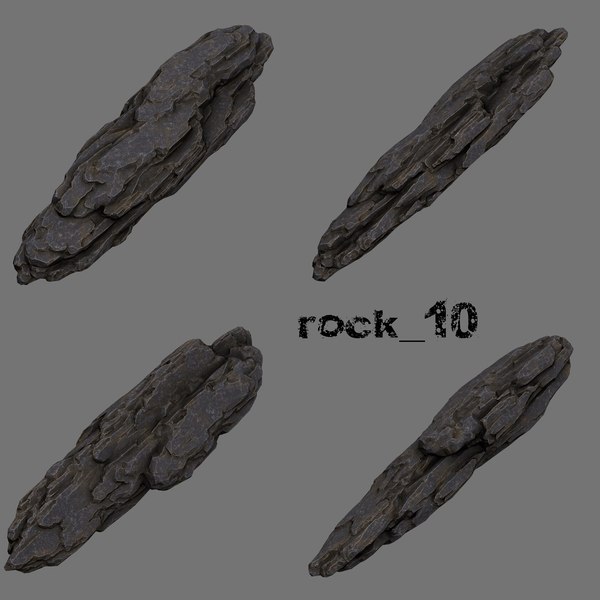 rock 3d model