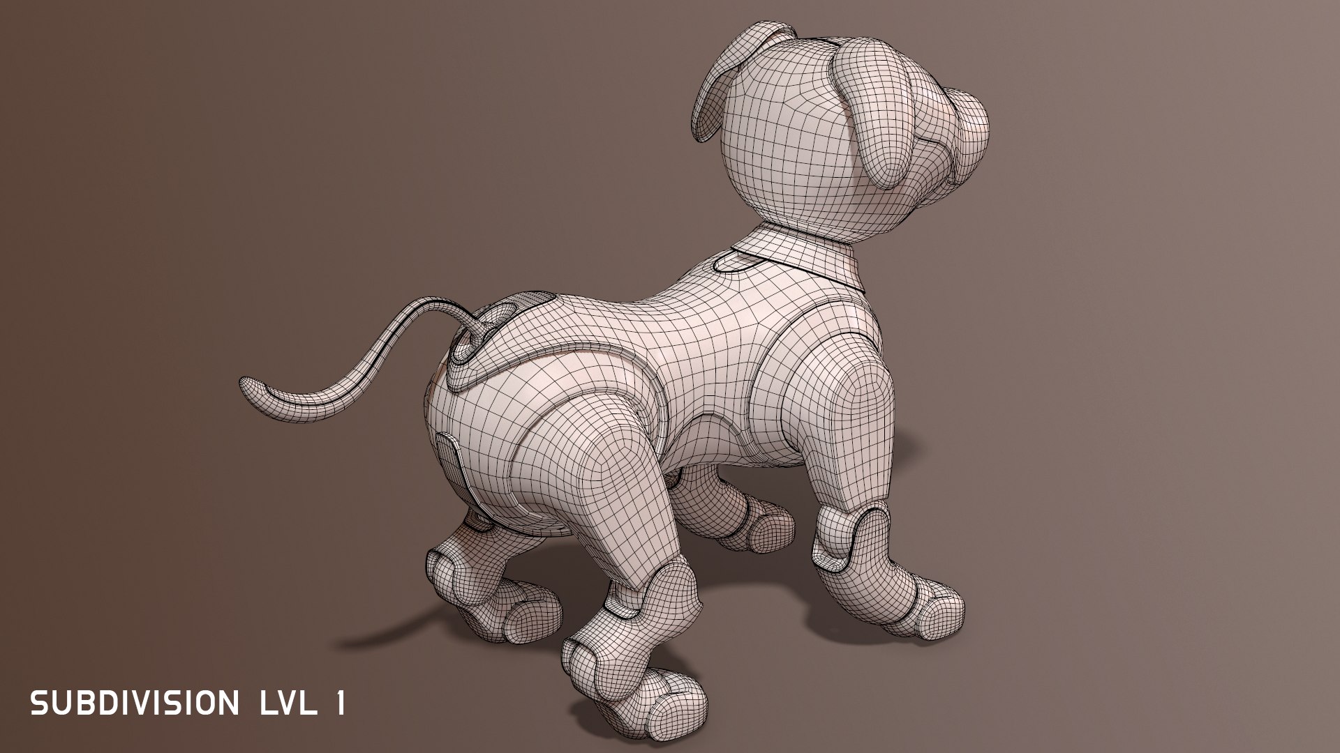 3D Model Aibo Robot Sony - TurboSquid 1442604