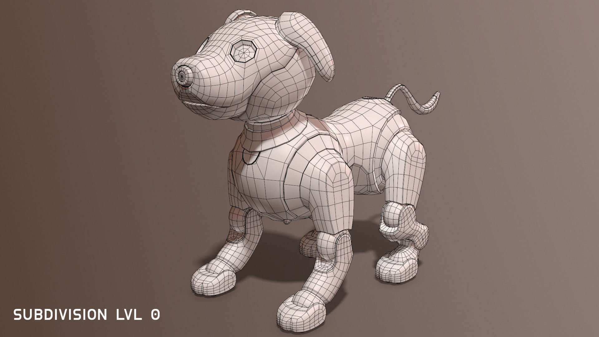 3D Model Aibo Robot Sony - TurboSquid 1442604