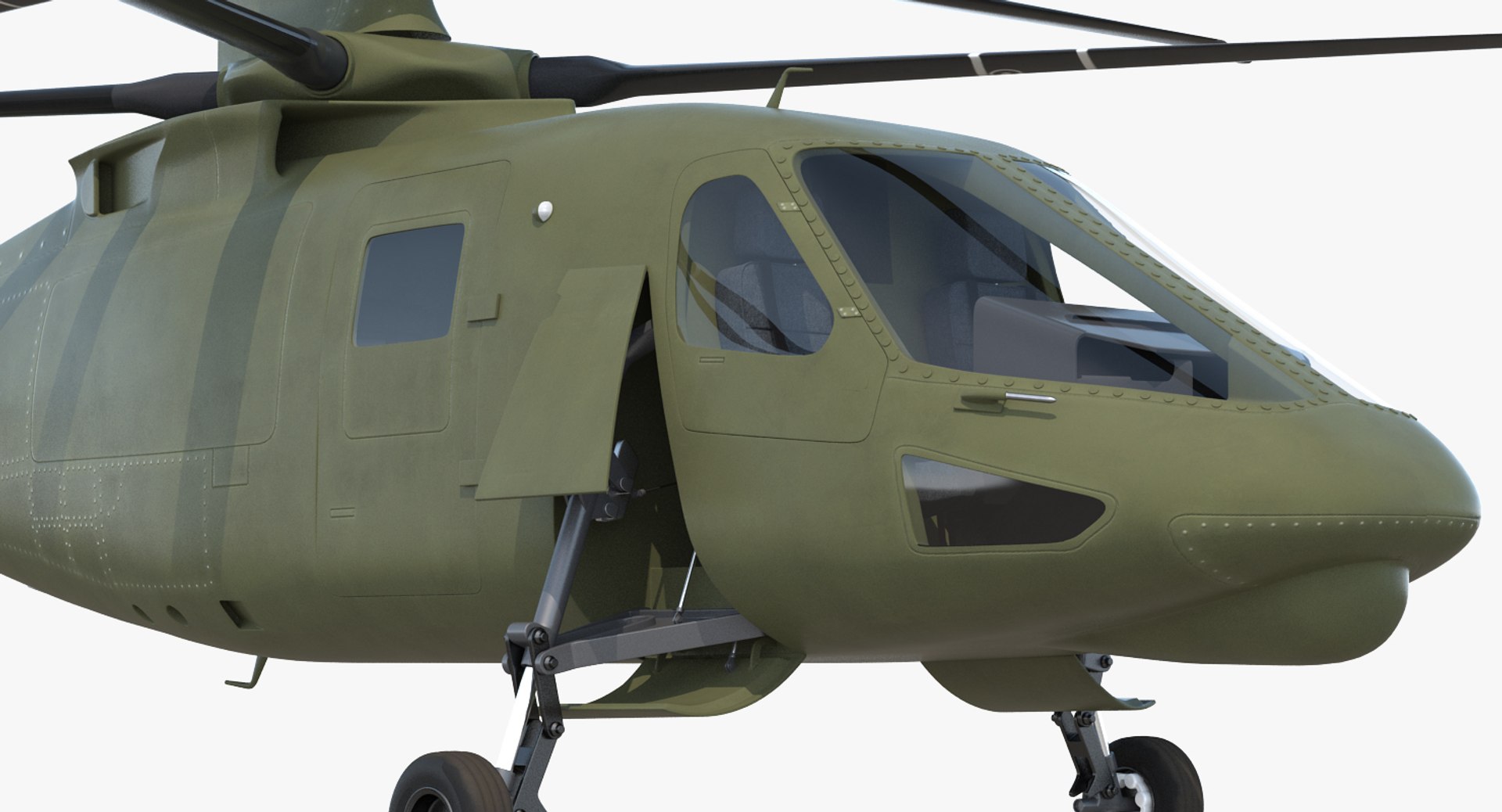 Attack Compound Helicopter Copter 3D Model - TurboSquid 1412620