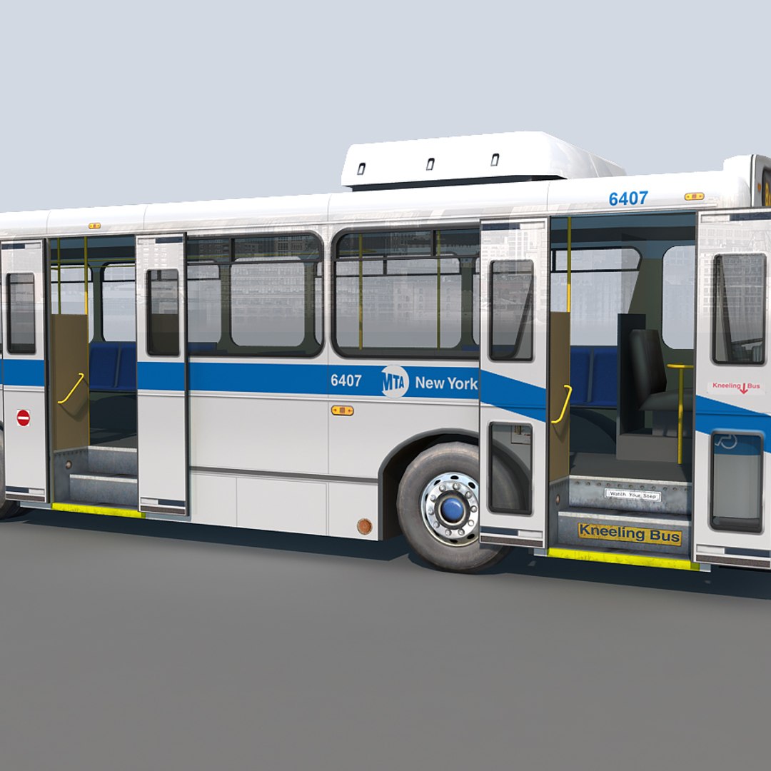 3d City Bus Model