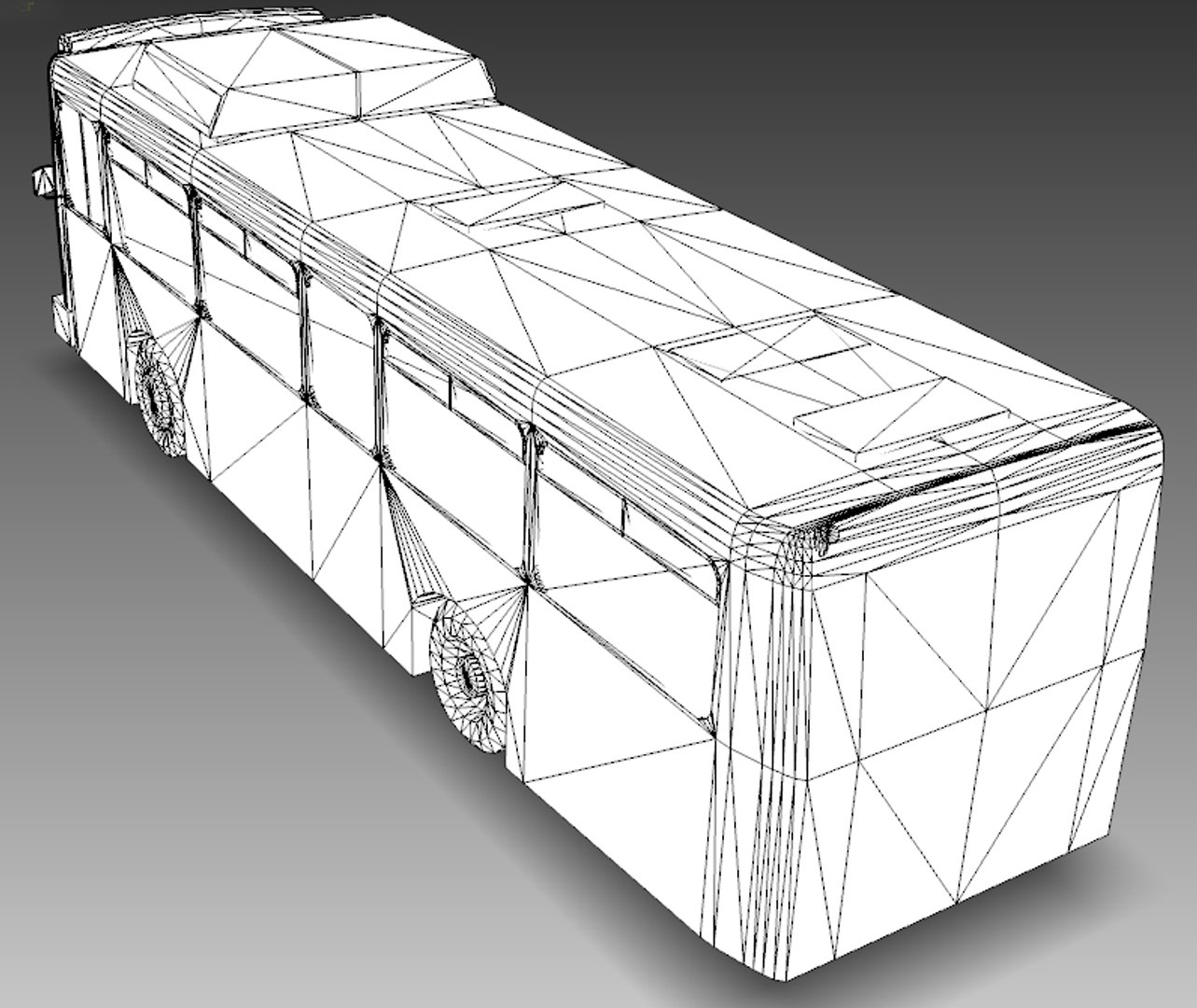 3d City Bus Model