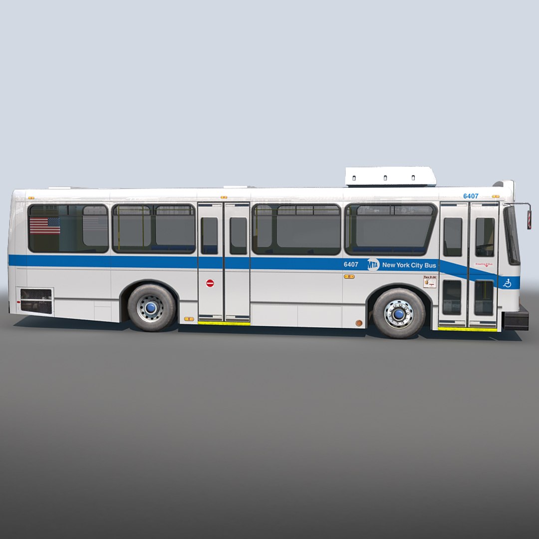 3d City Bus Model