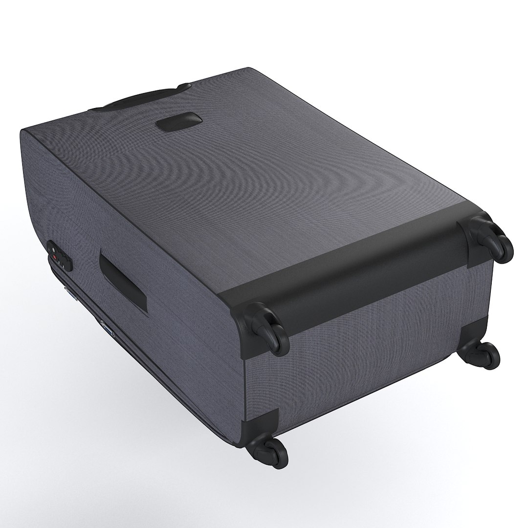 Trolley Travel Bag 3d Model