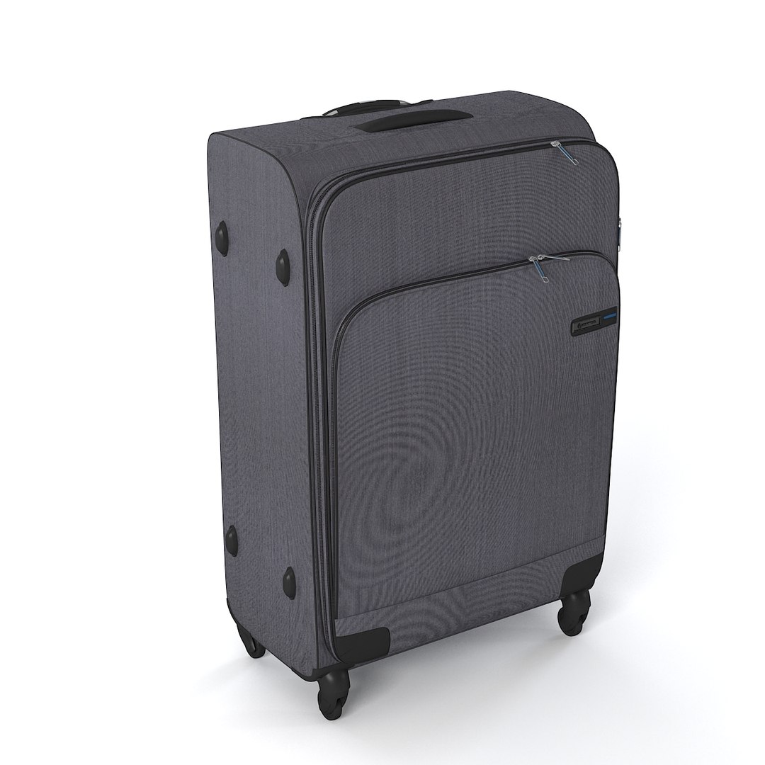 Trolley Travel Bag 3d Model