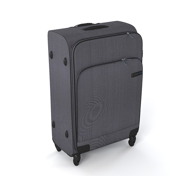 trolley travel bag 3d model