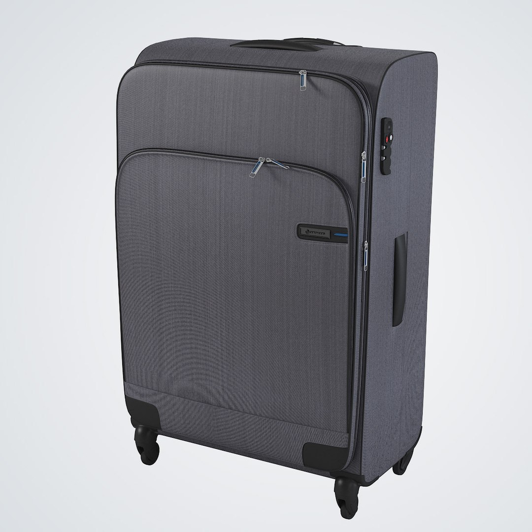 Trolley Travel Bag 3d Model