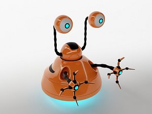 3D flying robot model - TurboSquid 1656093
