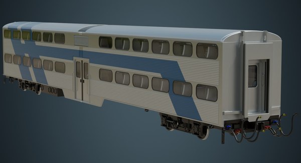 Railcar rail car 3D model - TurboSquid 1622320