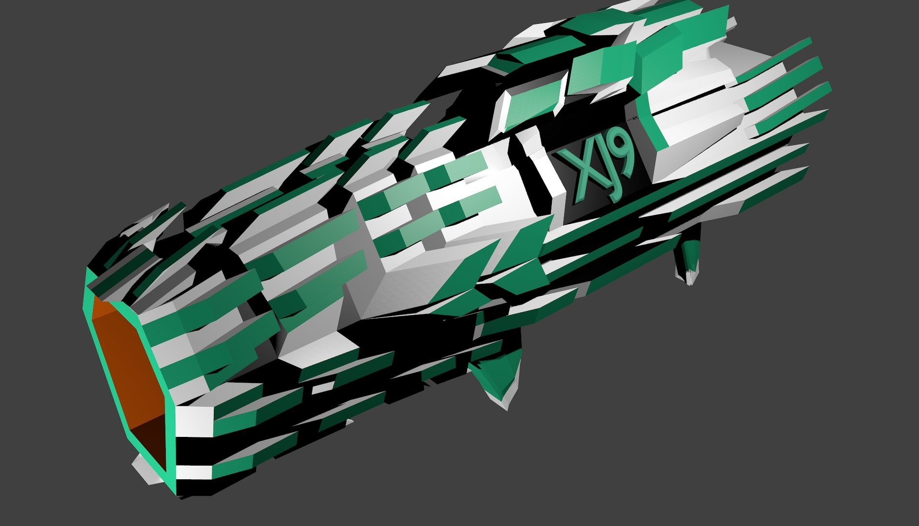 Plasma Blaster Xj9 3D Model - TurboSquid 1292560