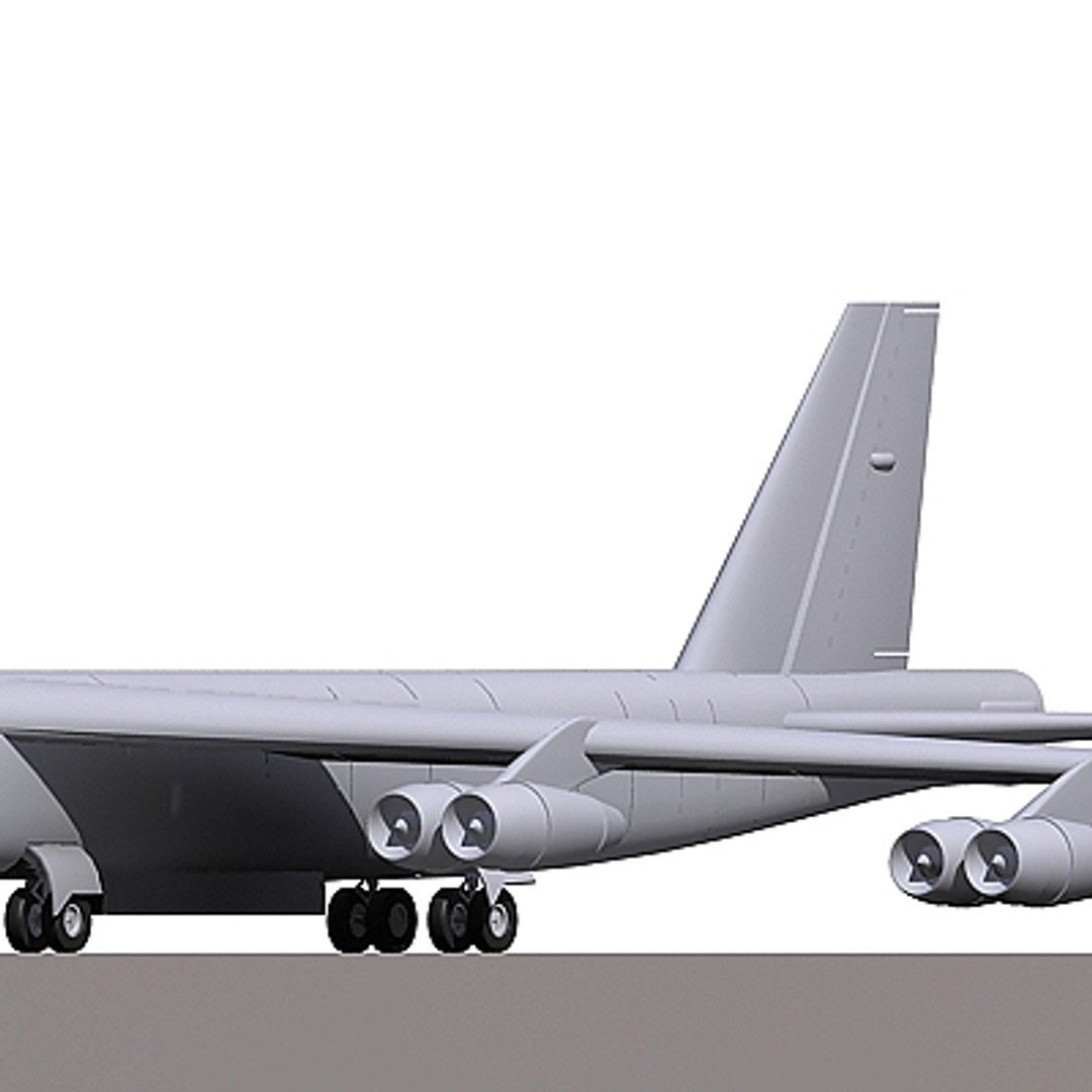B52 Bomber 3d 3ds