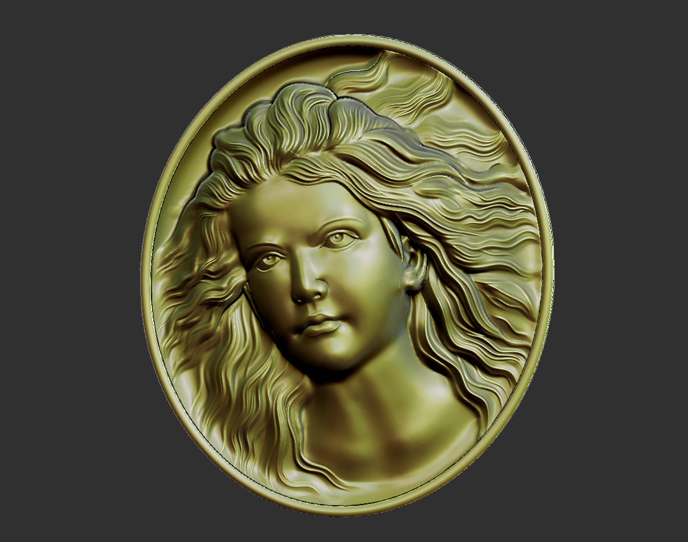 3D girl head model - TurboSquid 1608328