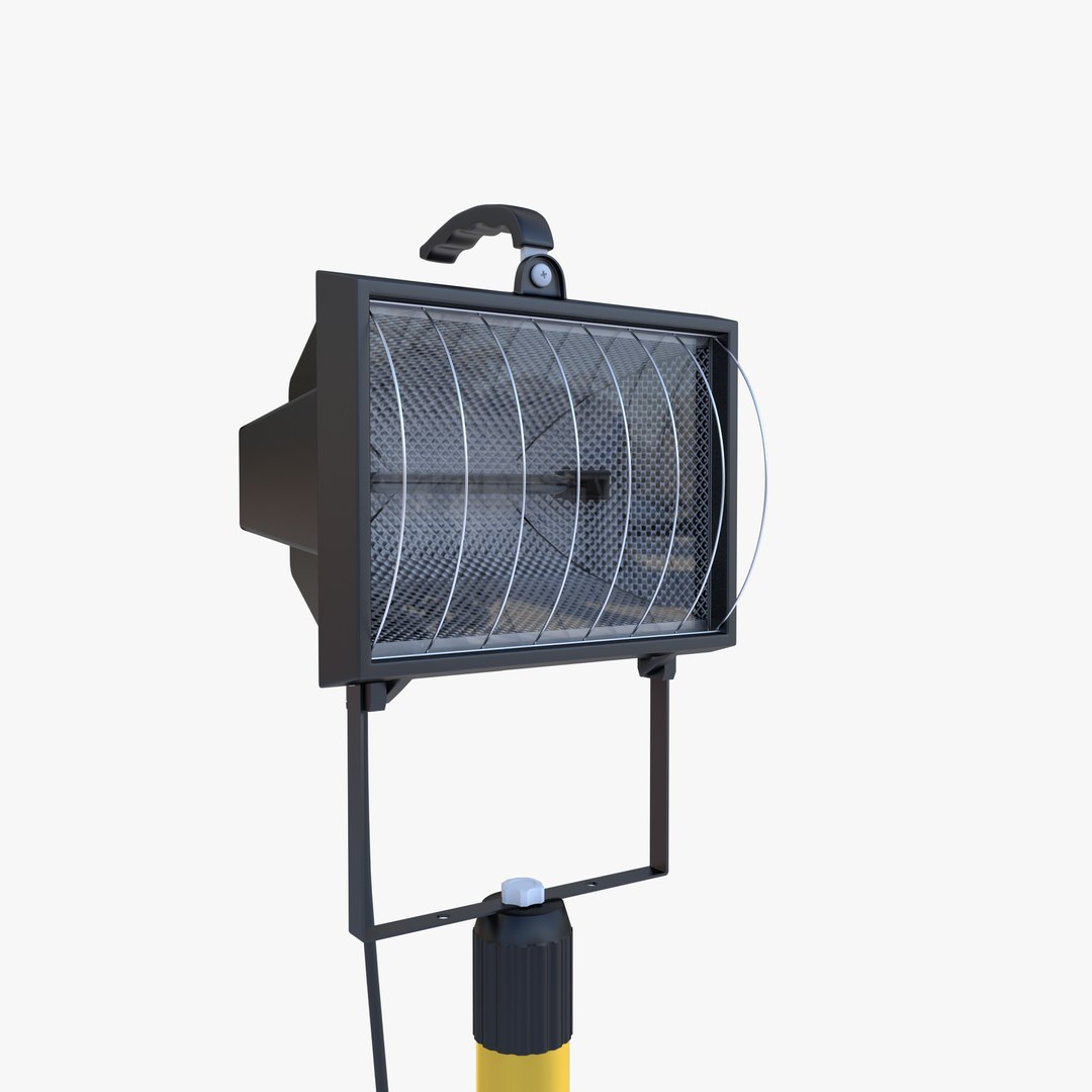 Halogen Projectors 3d Obj