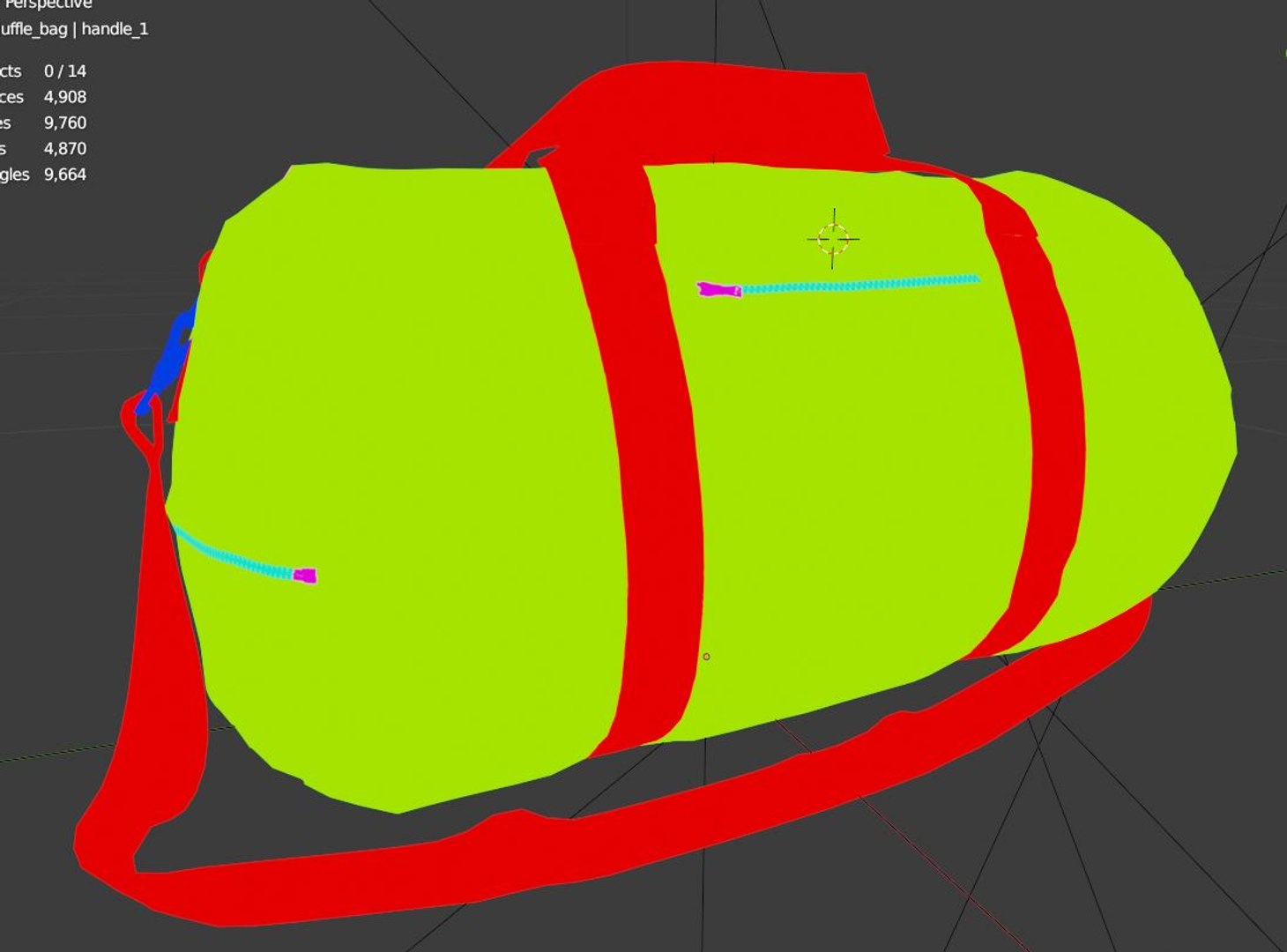 Duffle Bag 3D - TurboSquid 1757944