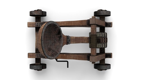 Medieval Wooden Catapult model - TurboSquid 1793837
