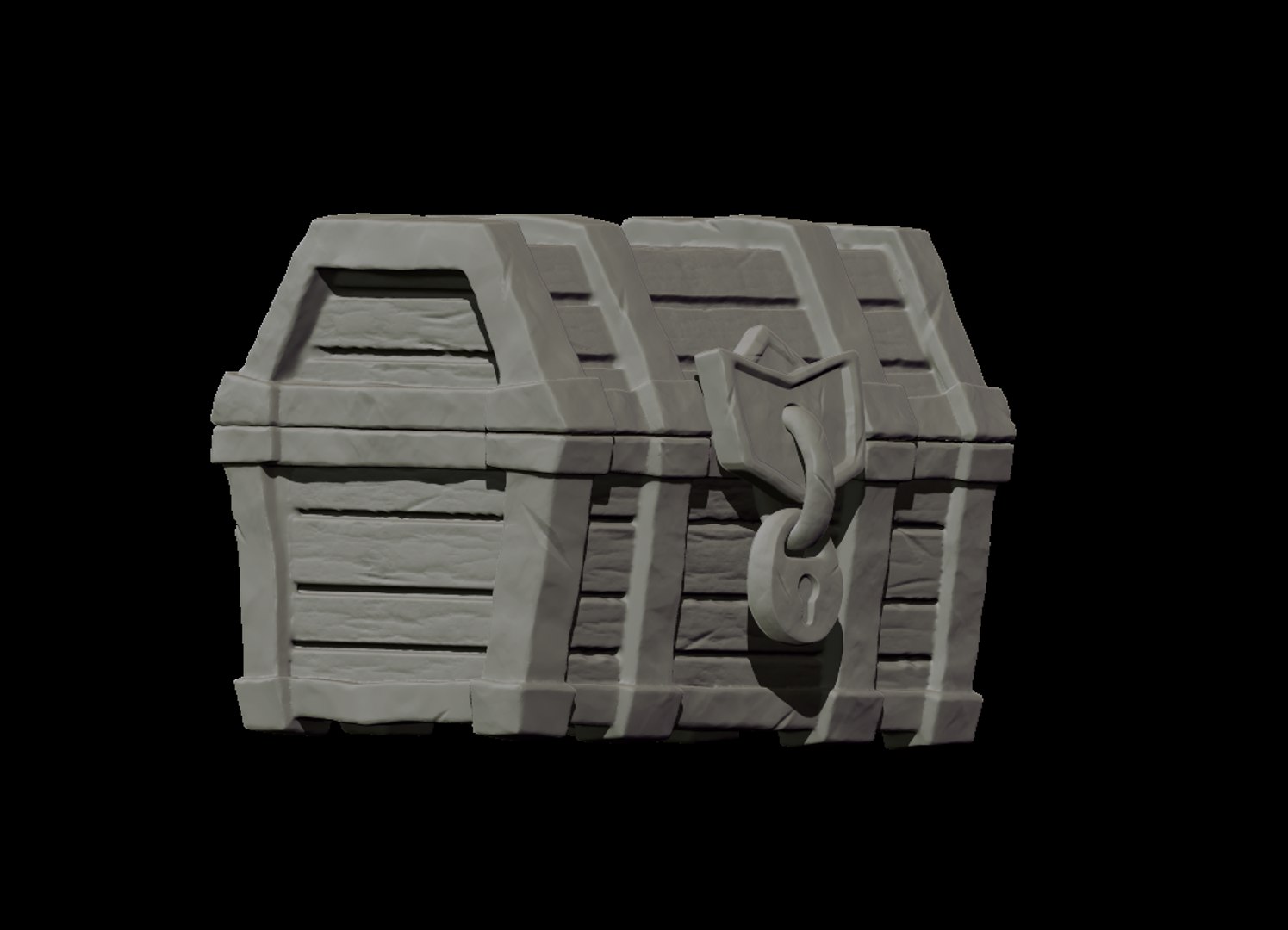 3D Chest Cartoon Toon Model - TurboSquid 1239913