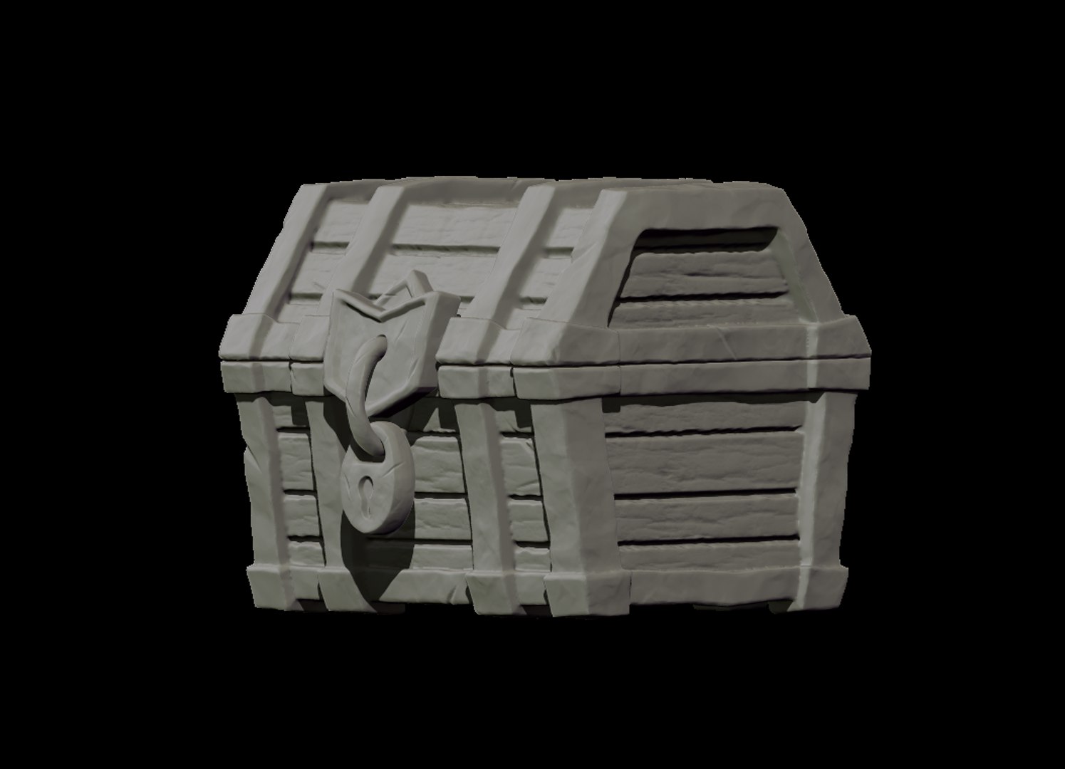3D Chest Cartoon Toon Model - TurboSquid 1239913