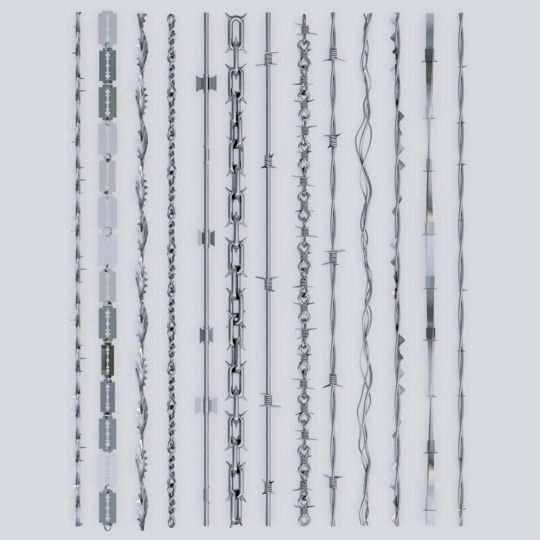 3D Model Barbed Wire - TurboSquid 1976645