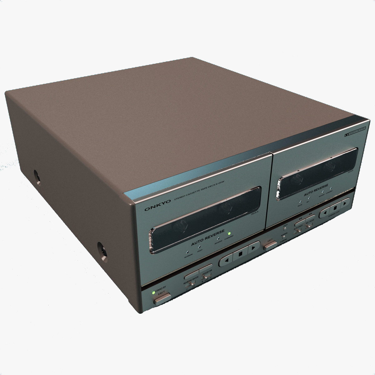 lightwave onkyo stereo double cassette