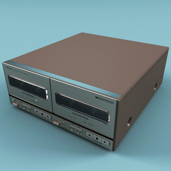 lightwave onkyo stereo double cassette