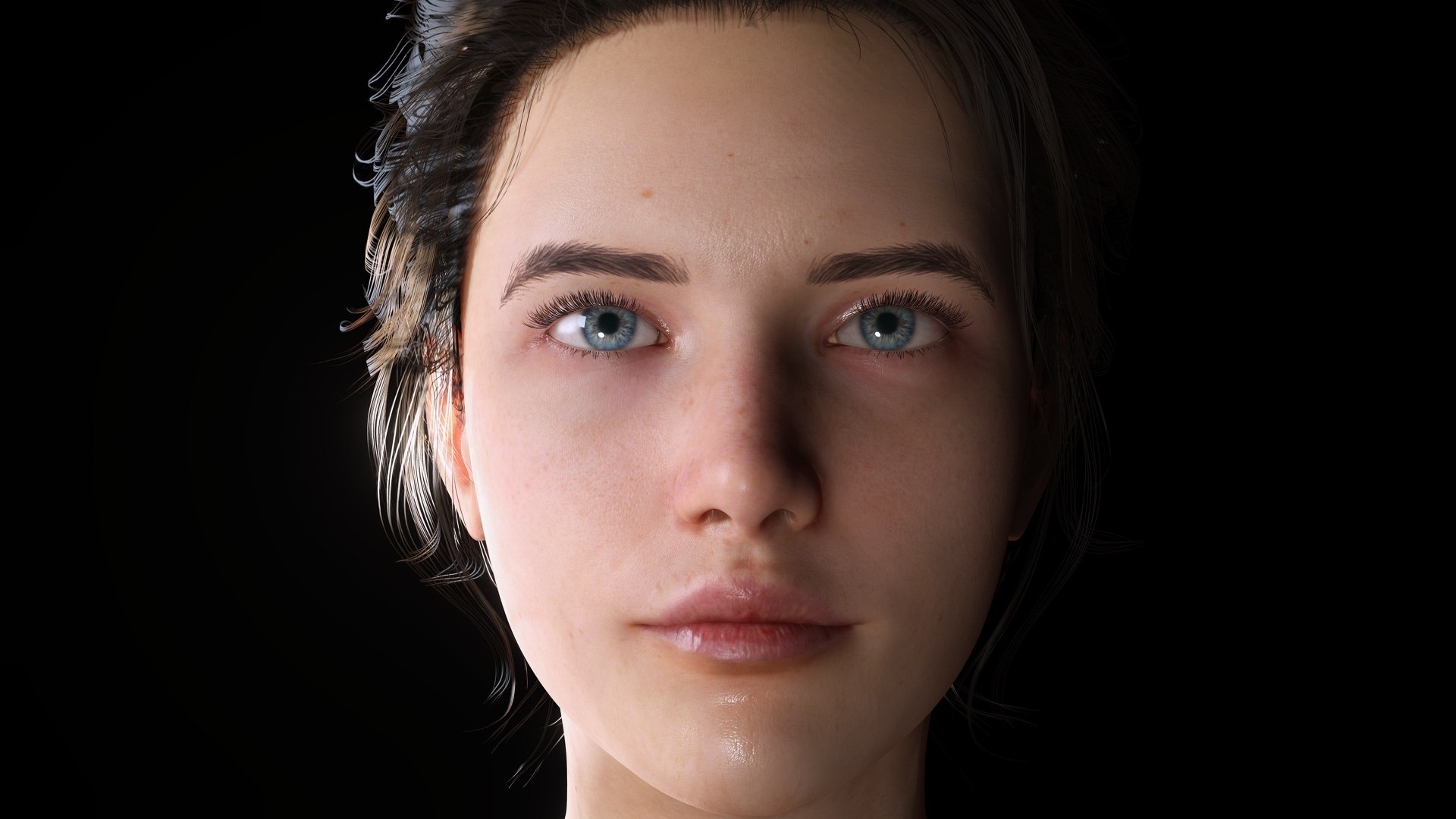 3D Professional Nurse In Scrubs Realistic Rigged 3D Model Model ...