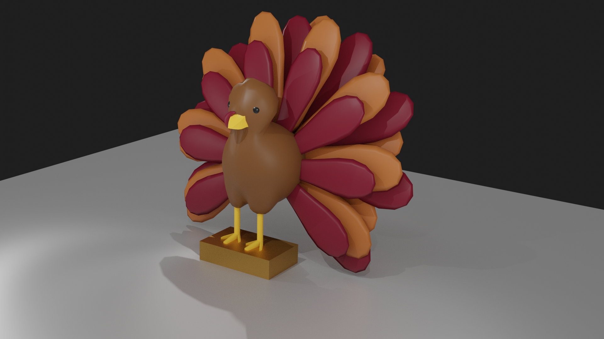3D model Cartoon Turkey - TurboSquid 1799051