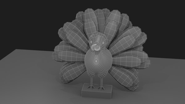 3D model Cartoon Turkey - TurboSquid 1799051
