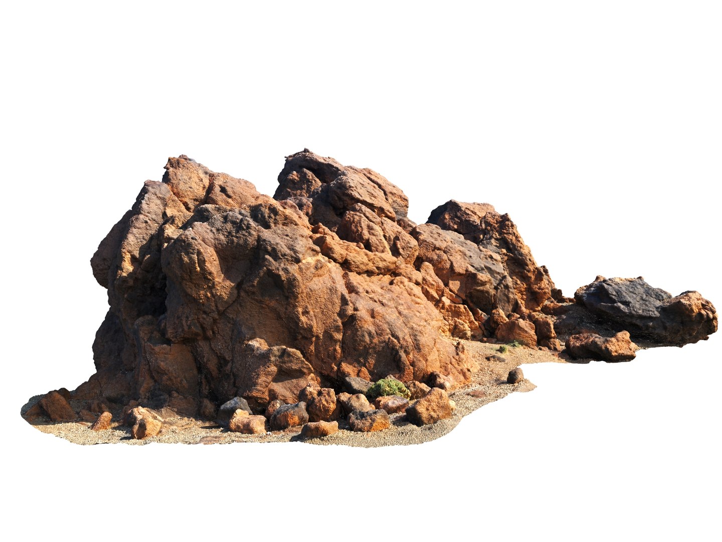 3D Madagascar Red Rock PACK - TurboSquid 2349081
