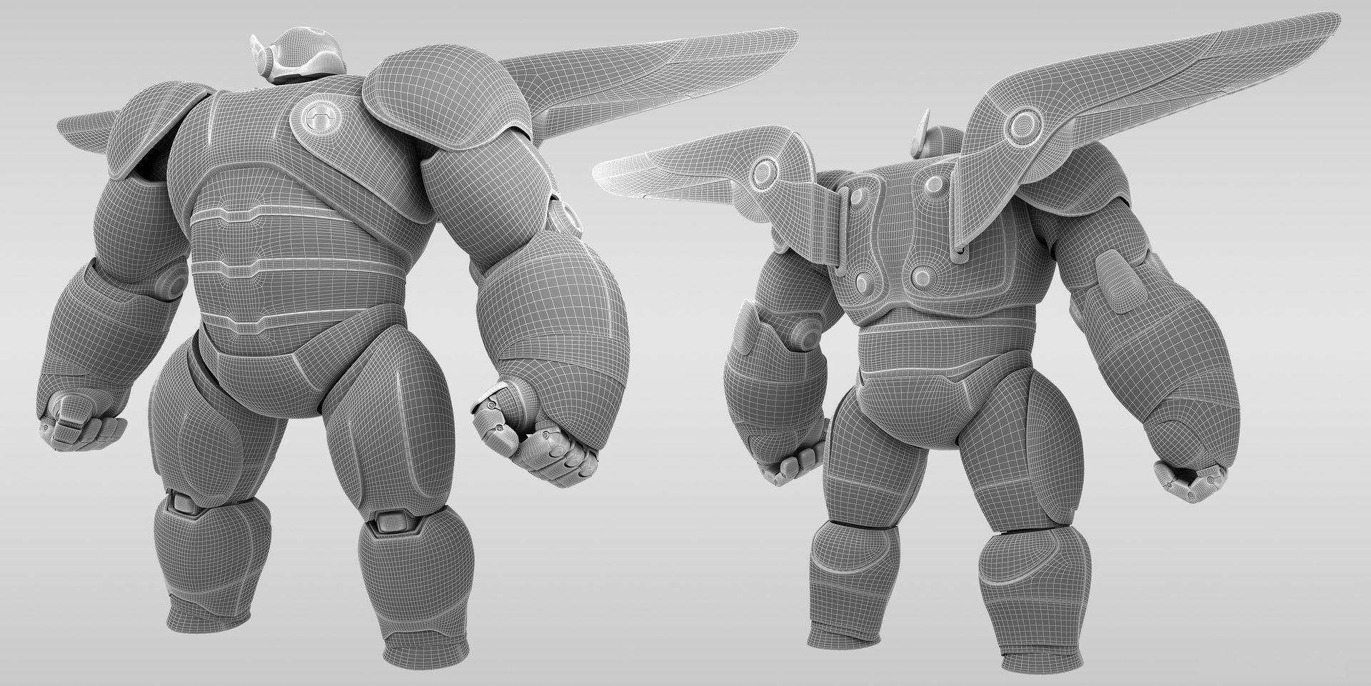 3d baymax big hero 6