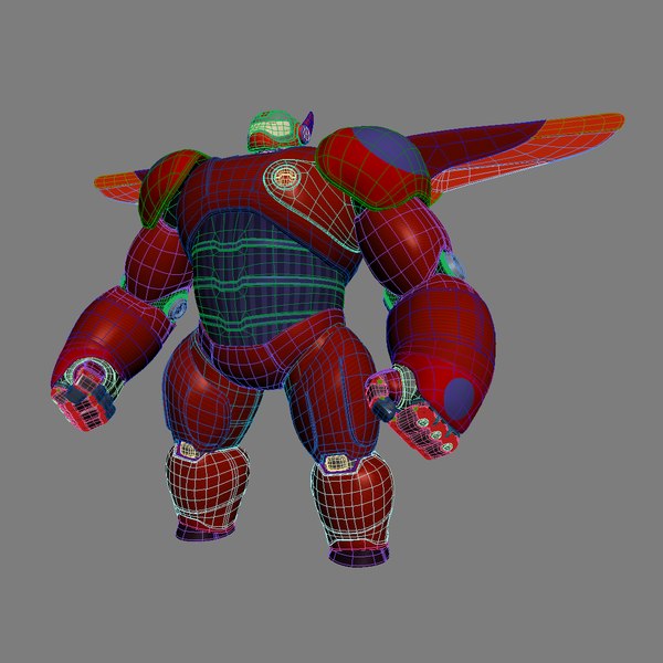 3d baymax big hero 6