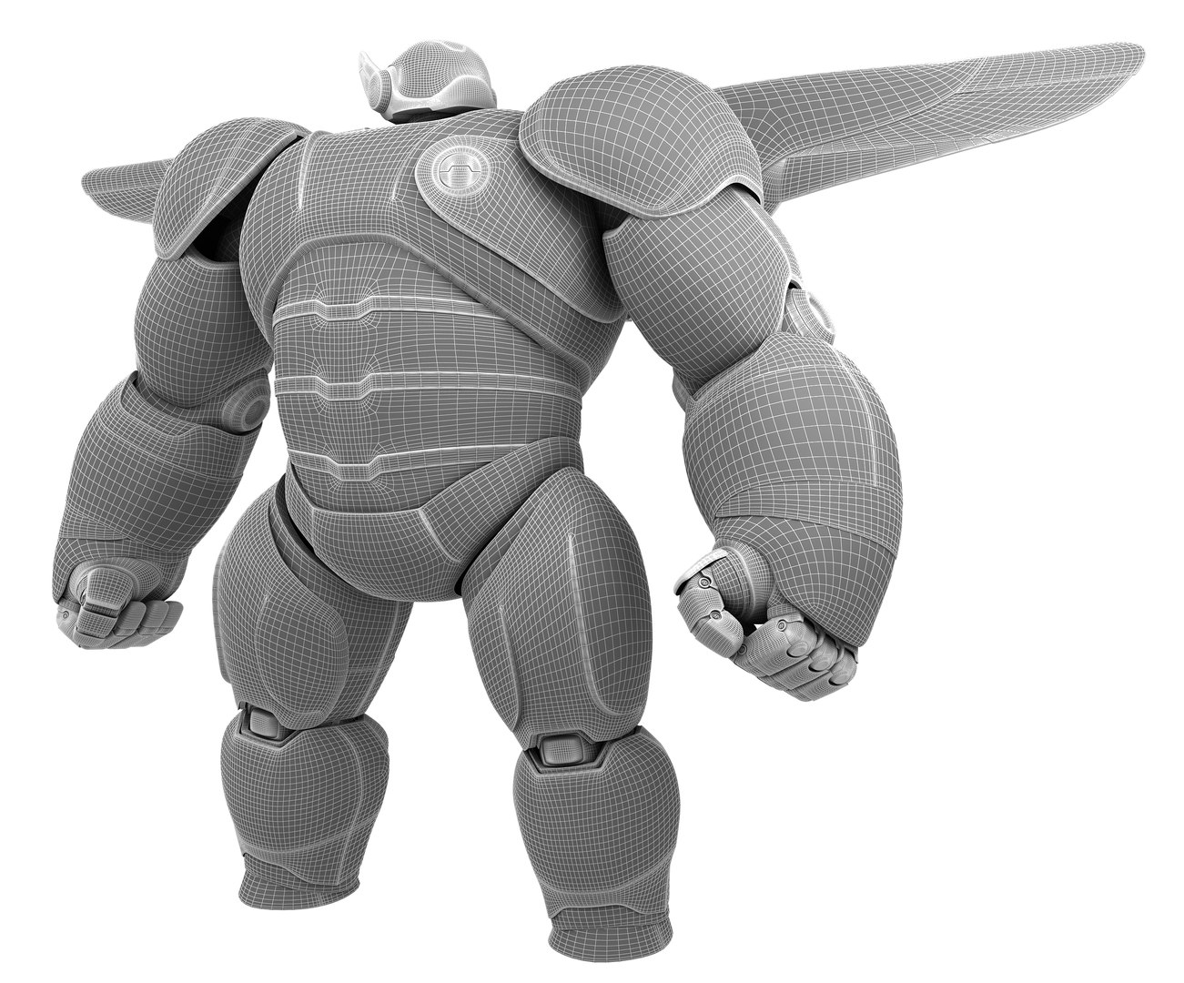 3d Baymax Big Hero 6