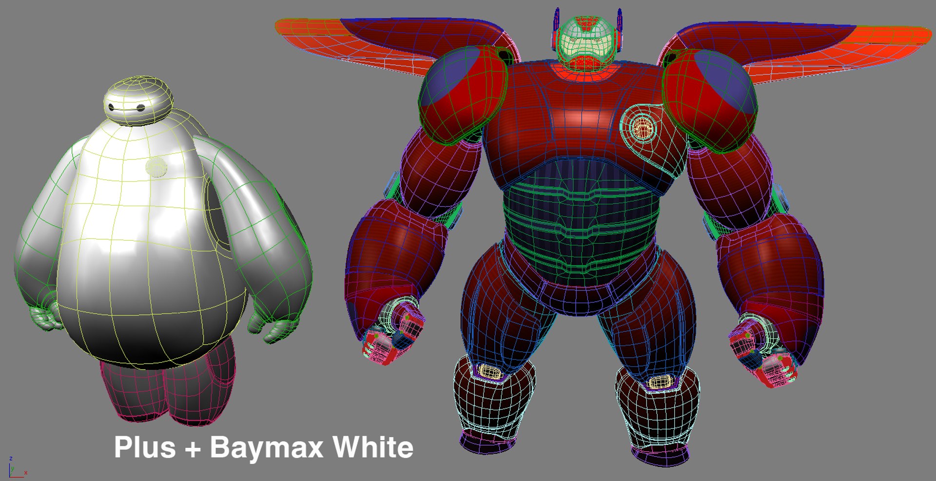 3d baymax big hero 6