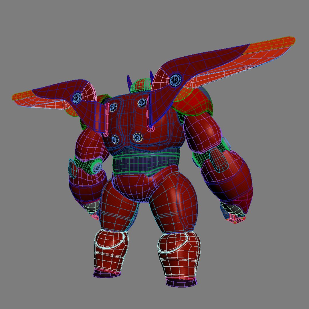 3d baymax big hero 6