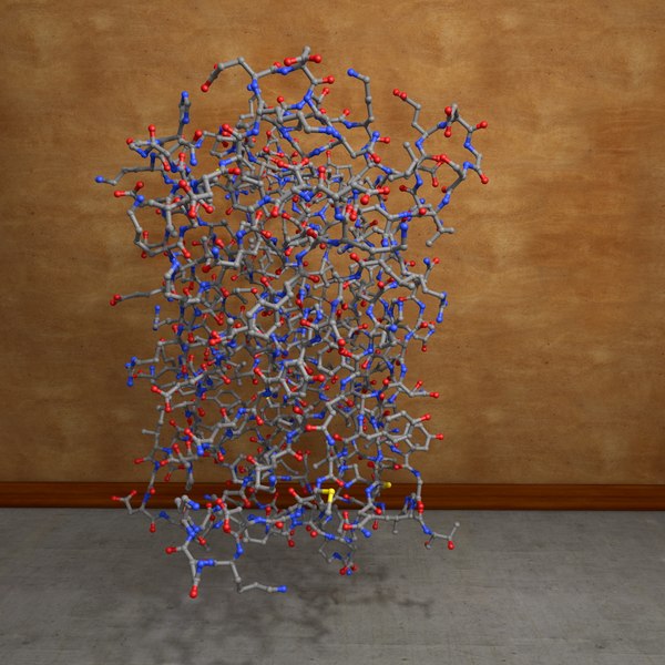 green fluorescent protein gfp 3d model