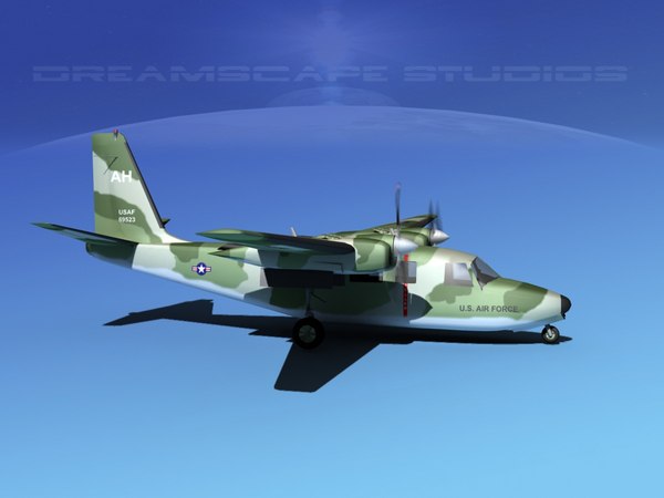 3d propellers aero commander 560 model