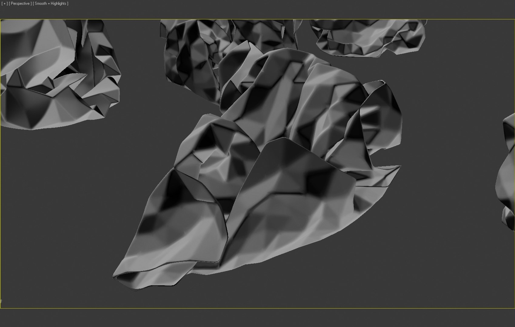 Crumpled Paper 3d Model