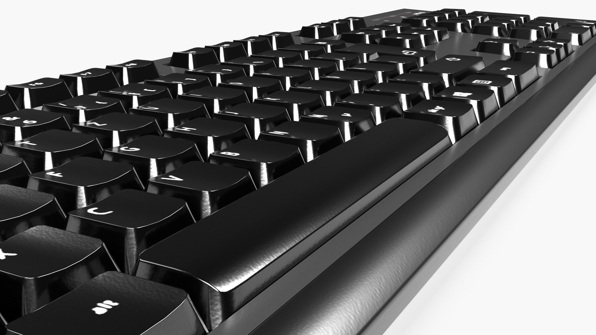 3D Computer Keyboard Highpoly - TurboSquid 1826284