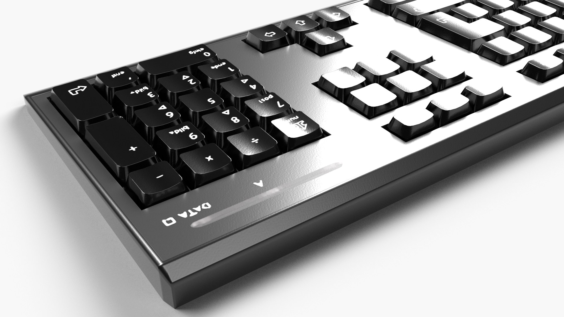 3D Computer Keyboard Highpoly - TurboSquid 1826284