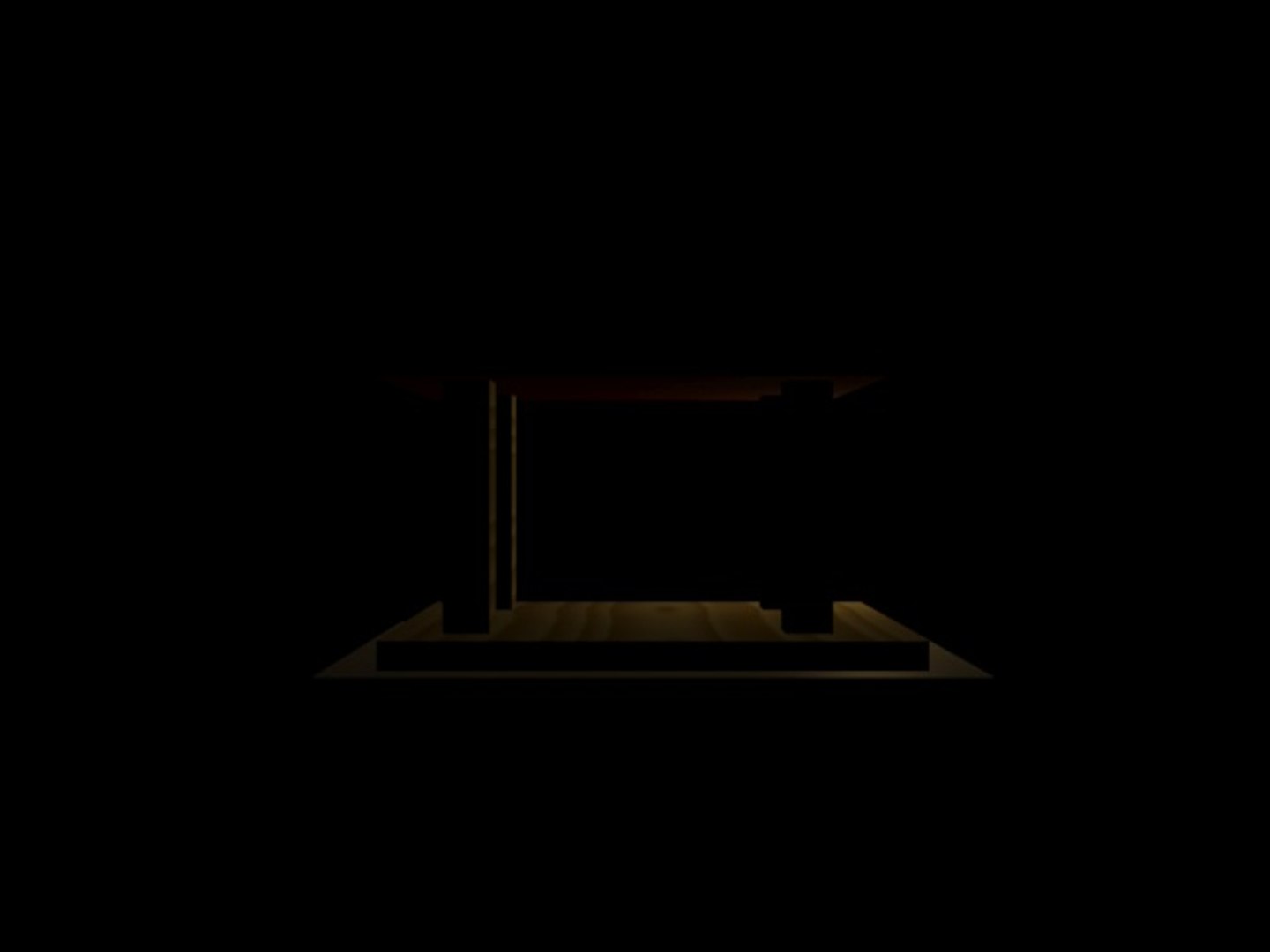 3d Simple Temple Model