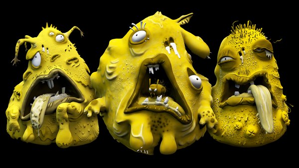modelo 3d Creepy Creatures - TurboSquid 1921330