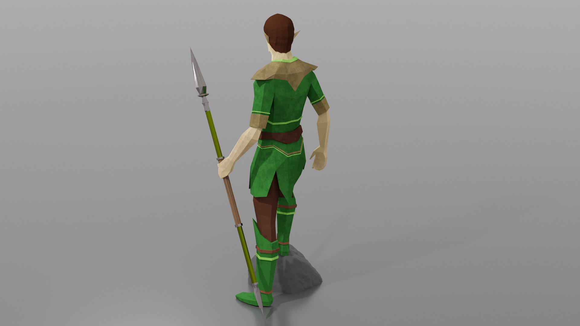 3D Elf Elven Fanstasy Woodland Creature Rigged - TurboSquid 2069187