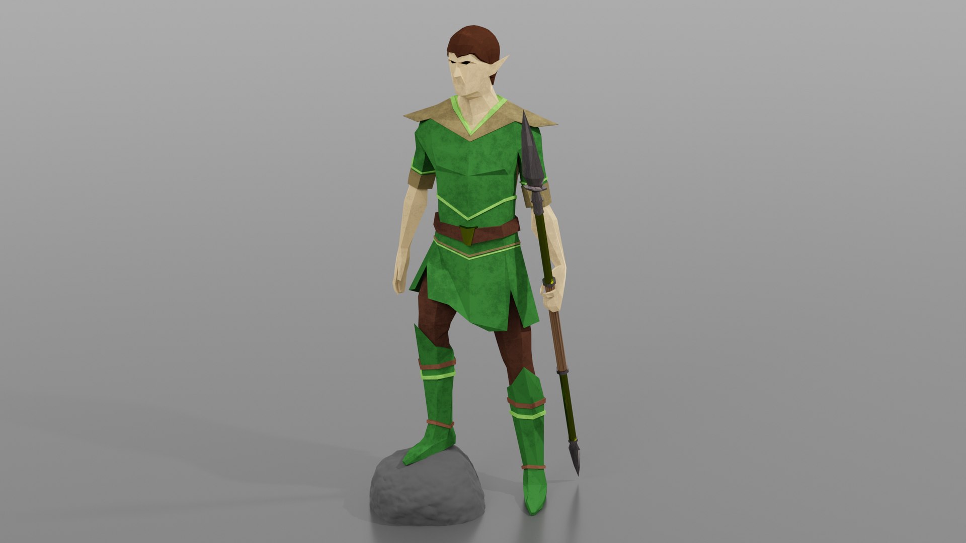 3D Elf Elven Fanstasy Woodland Creature Rigged - TurboSquid 2069187