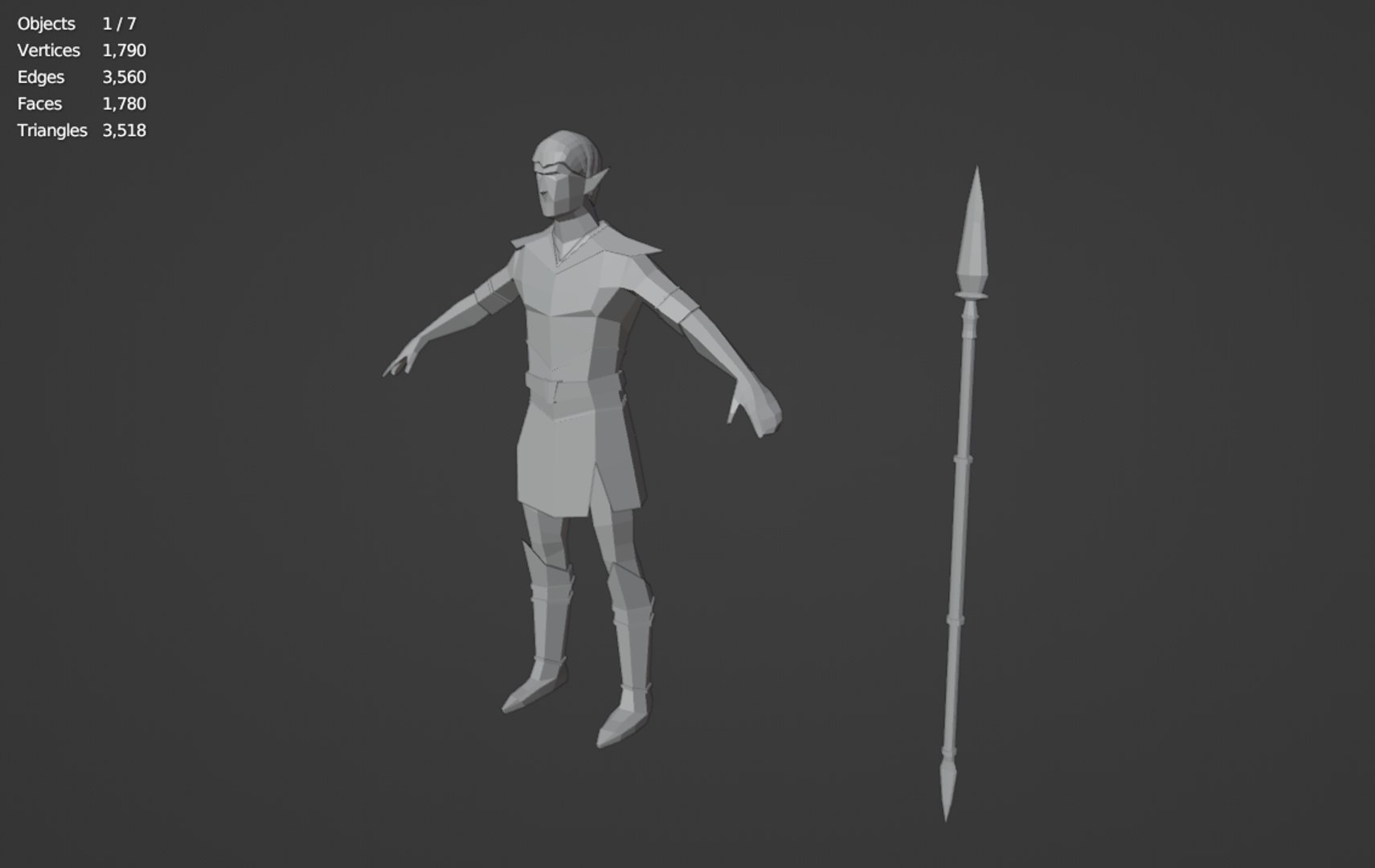 3D Elf Elven Fanstasy Woodland Creature Rigged - TurboSquid 2069187