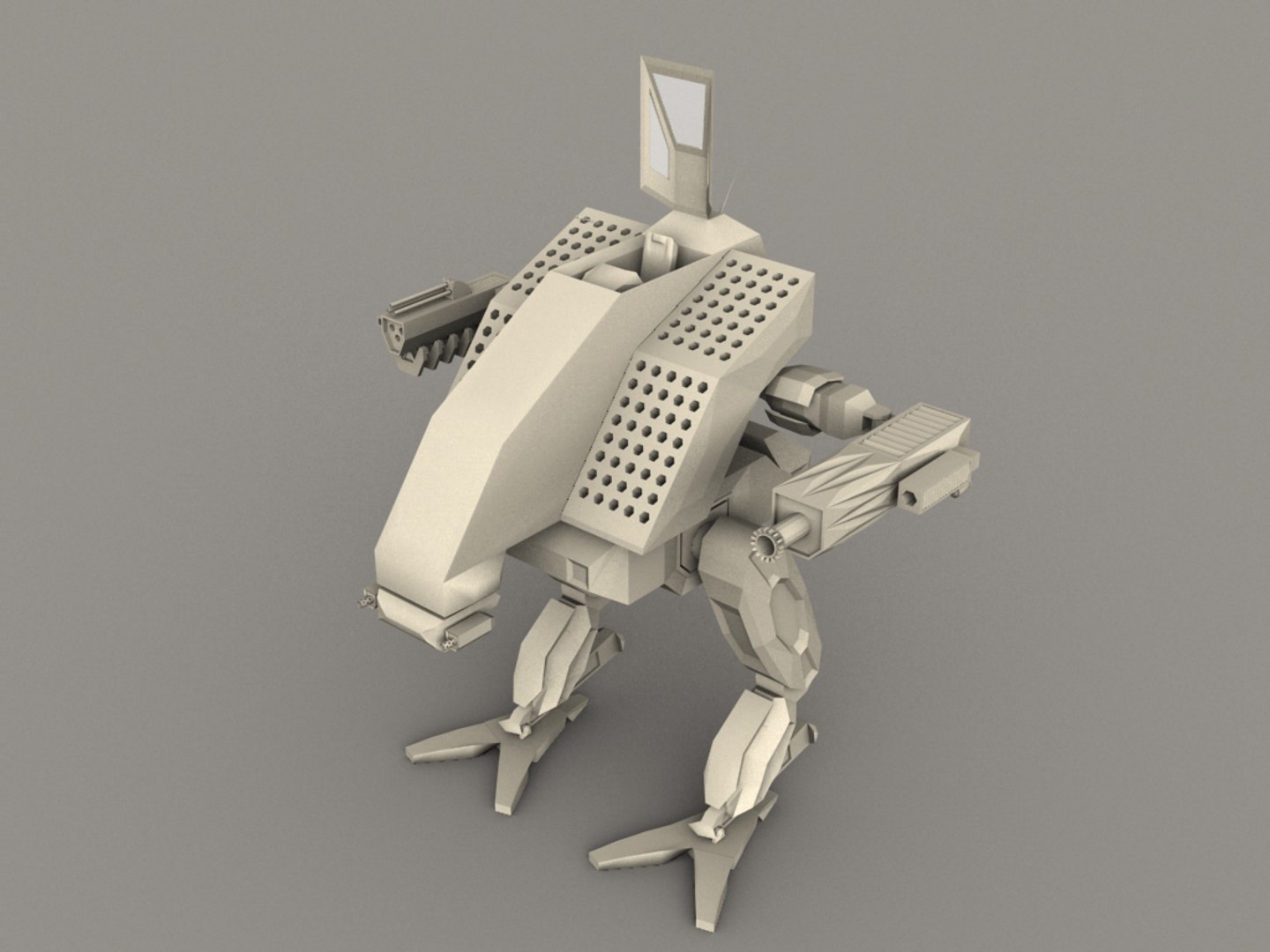 Mech Vulture Mechwarrior 3d Model