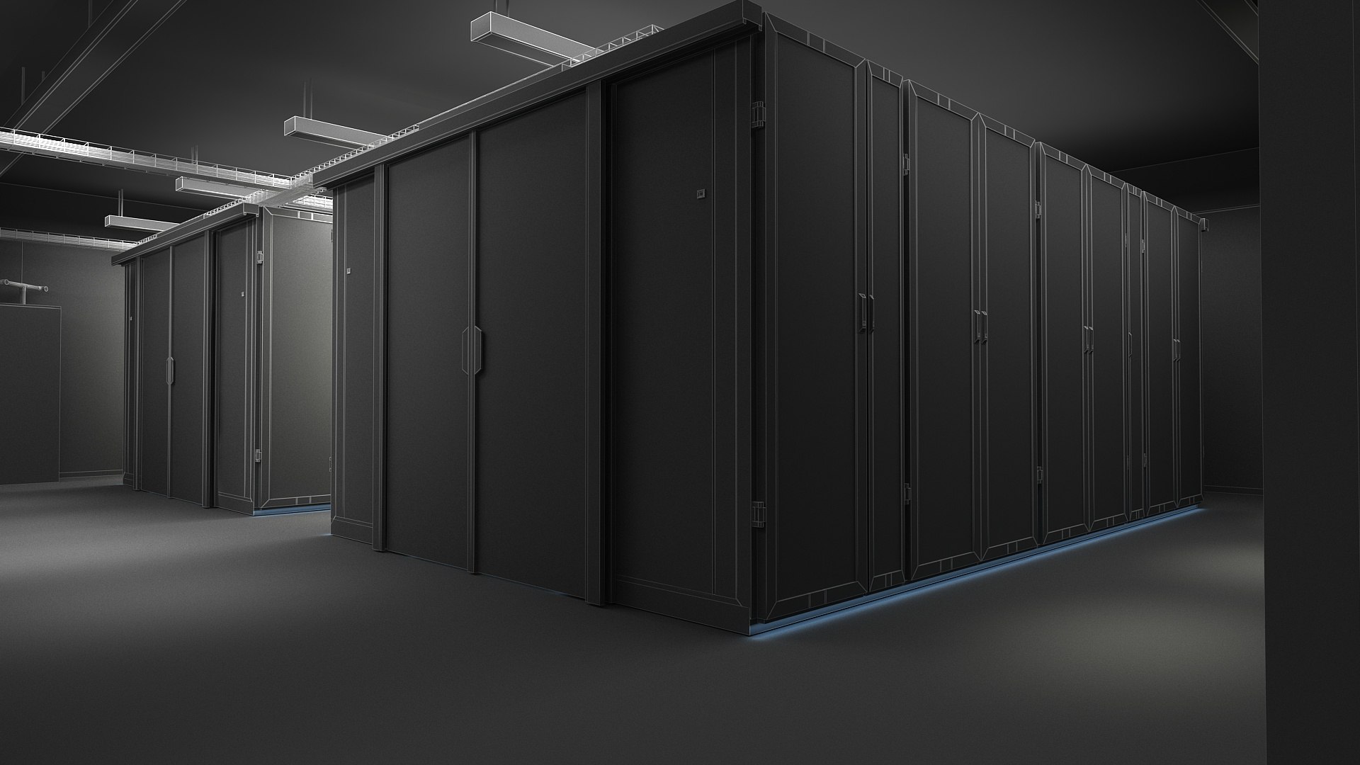 3D Computer Server Room 3 - TurboSquid 2258966