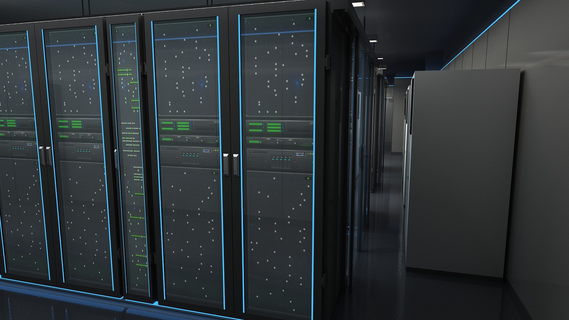 3D Computer Server Room 3 - TurboSquid 2258966