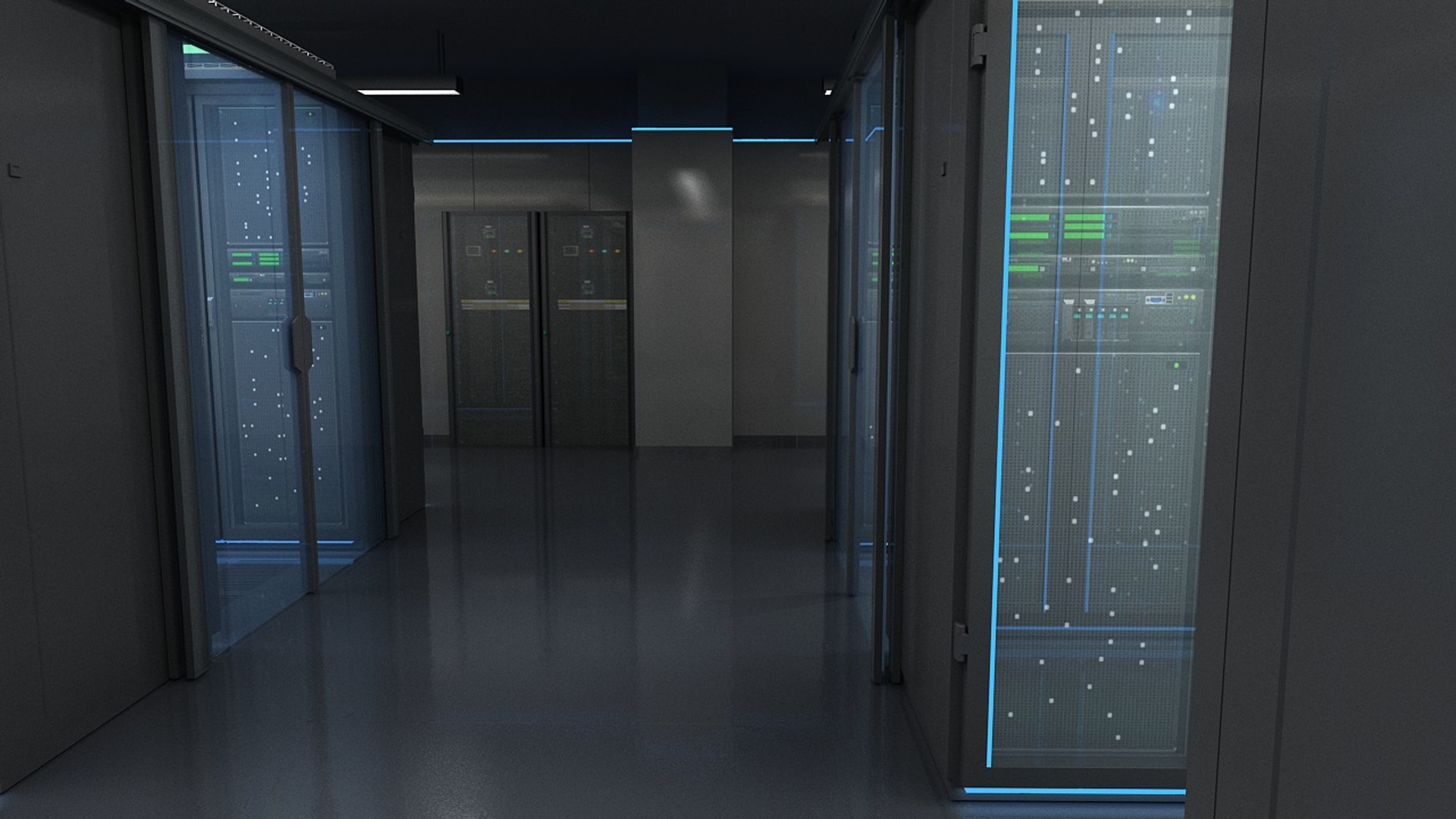 3D Computer Server Room 3 - TurboSquid 2258966